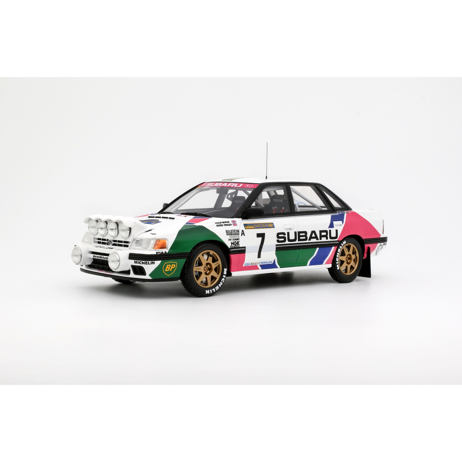OttOmobile - Subaru Legacy RS Gr.A Sweden Rallye 1992 - 1/18