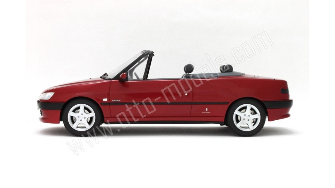 OttOmobile - Peugeot 306 Cabriolet Rouge Lucifer 1999 - 1/18
